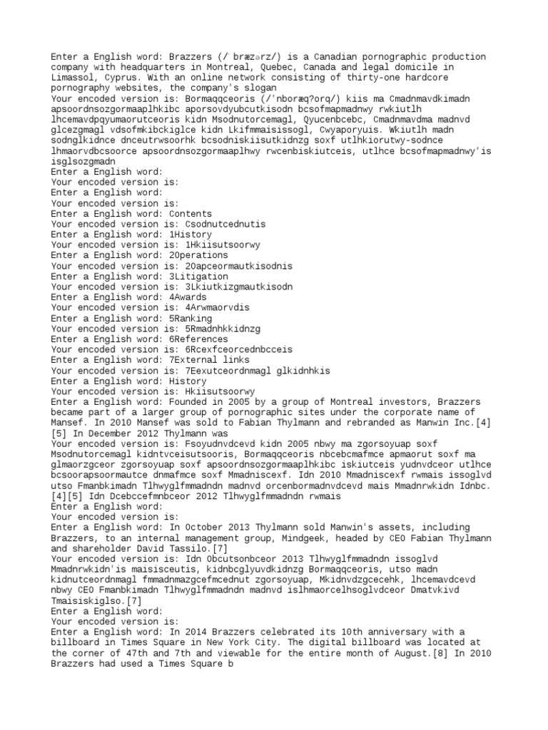 Brzzrs eNCodED | PDF | World Wide Web | Internet & Web