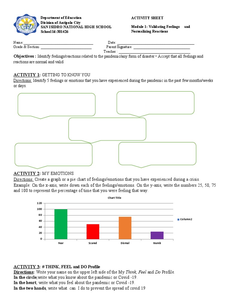 Pfa Activity Sheet | PDF | Career & Growth | Self-Improvement