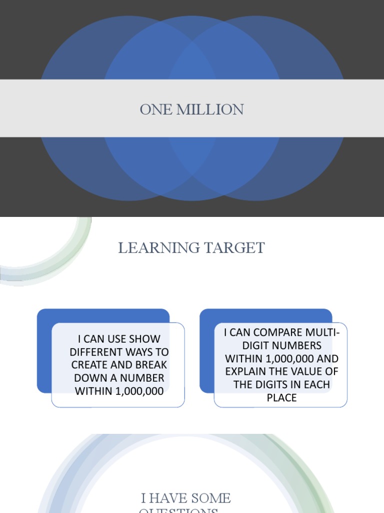 Understanding One Million Dots | PDF | Travel