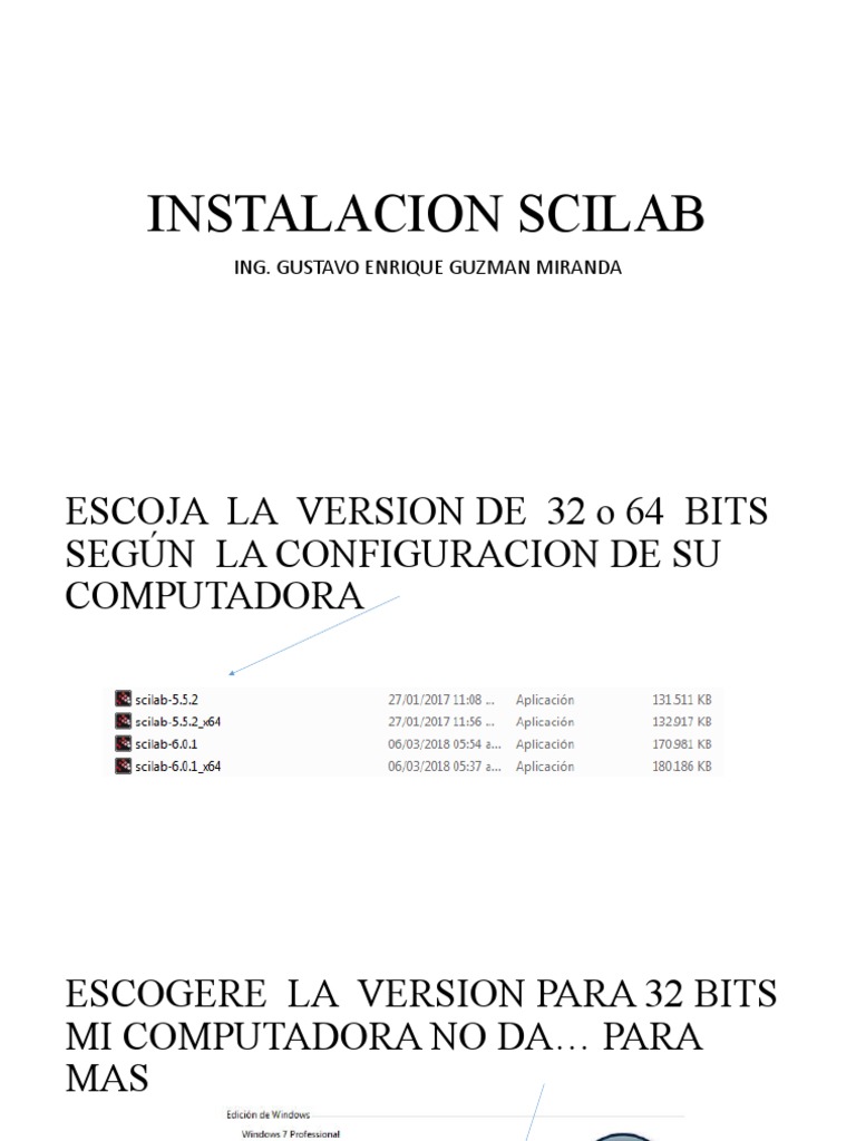 Instalacion Scilab | PDF | Informática