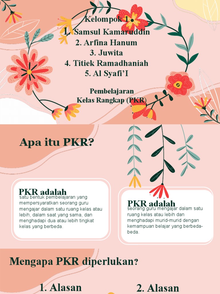 Pengertian PKR | PDF