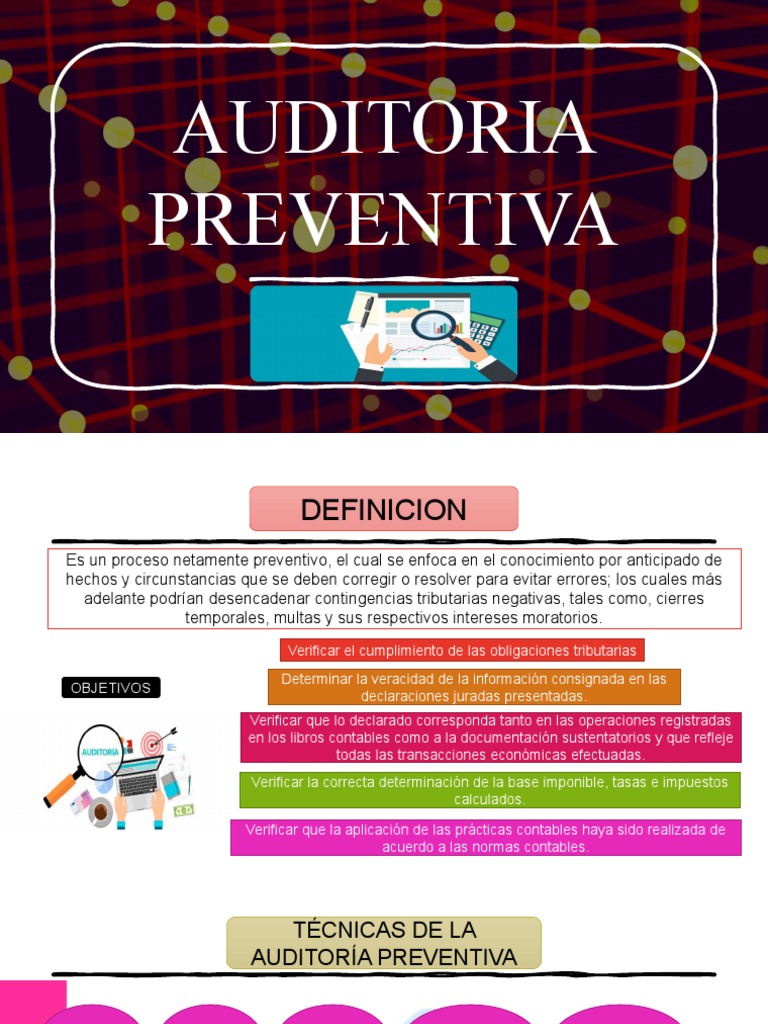 Auditoria Preventiva | PDF | Auditoría | Pagos
