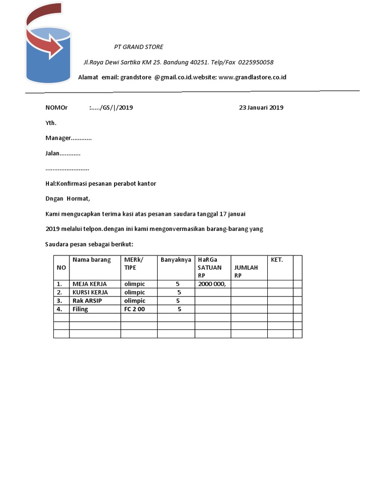 PT Grand Store | PDF