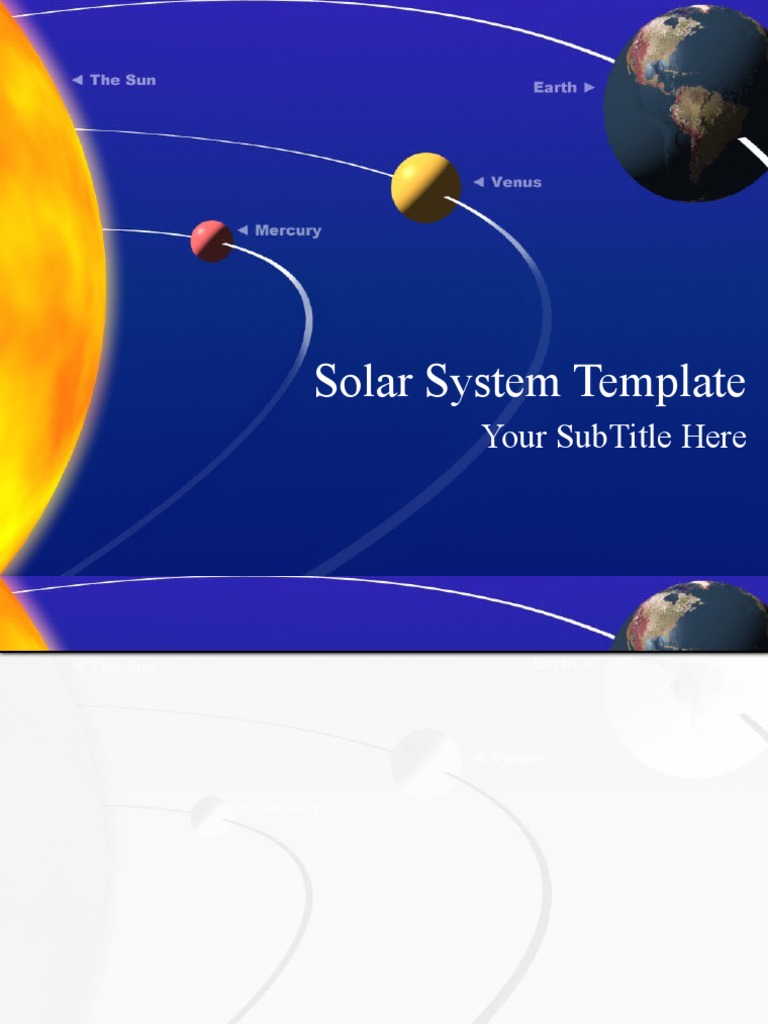 Solar System Template Guide | PDF | Technology & Engineering