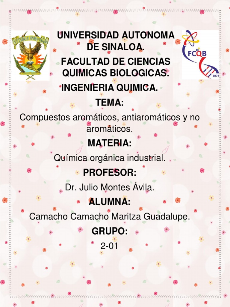 Criterios de Aromaticidad | PDF | Aromaterapia | Hidrocarburos aromáticos