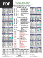 Taylor University 5-Year Academic Calendar | PDF | Academic Term ...