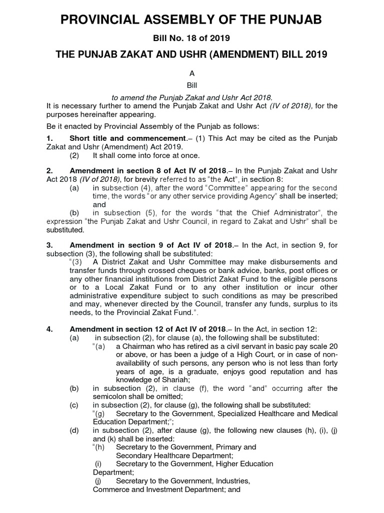 Provincial Assembly of The Punjab | PDF | United States House Of ...