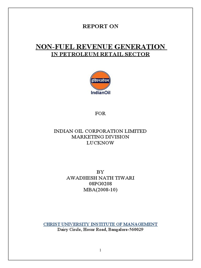 Report On NFR | PDF | Oil Refinery | Survey Methodology