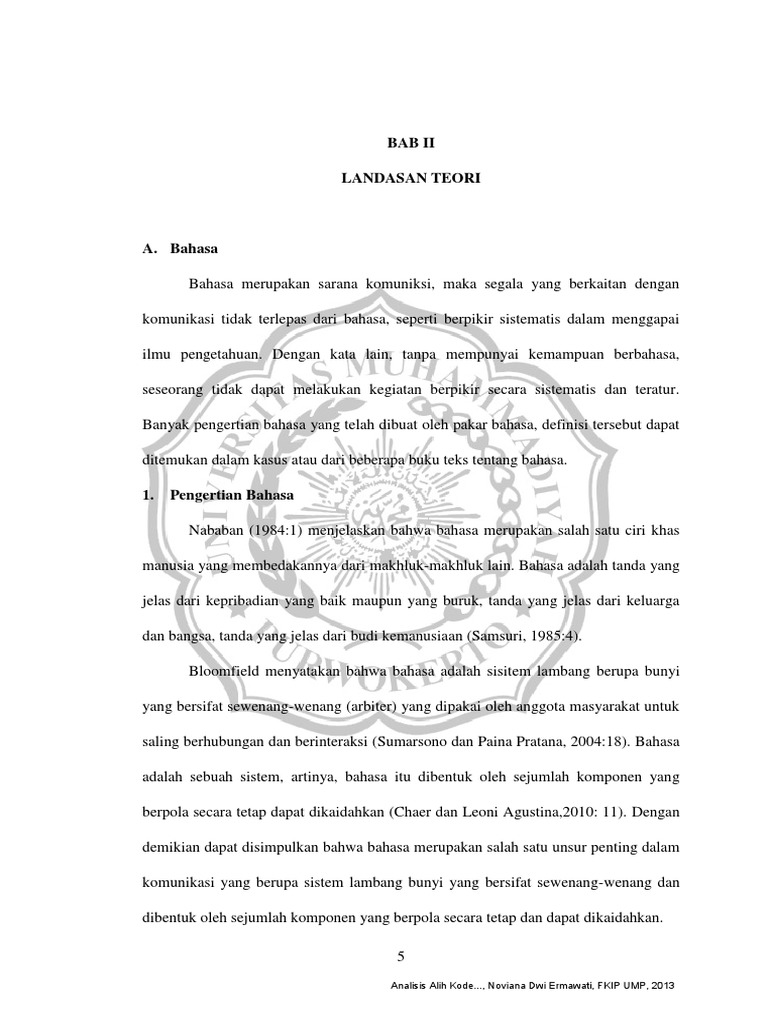 Noviana Dwi Ermawati Bab Ii | PDF