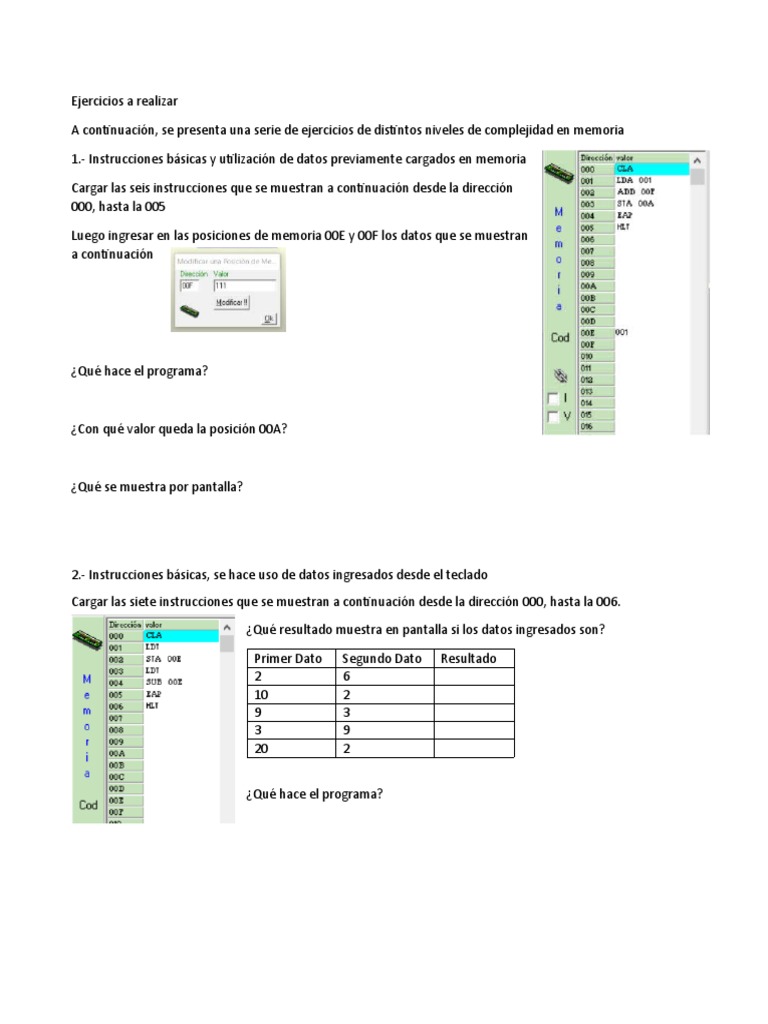 Ejercicios Resueltos de Simuproc | PDF