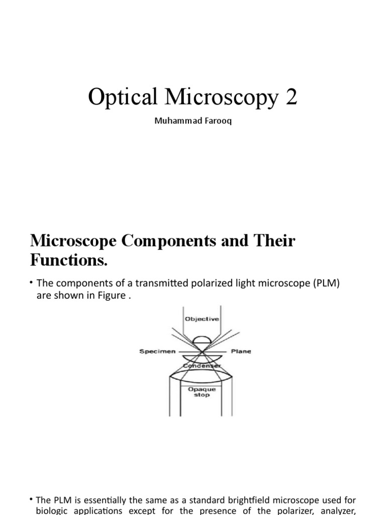 Optical Microscopy Introduction | PDF | Angular Resolution | Microscopy