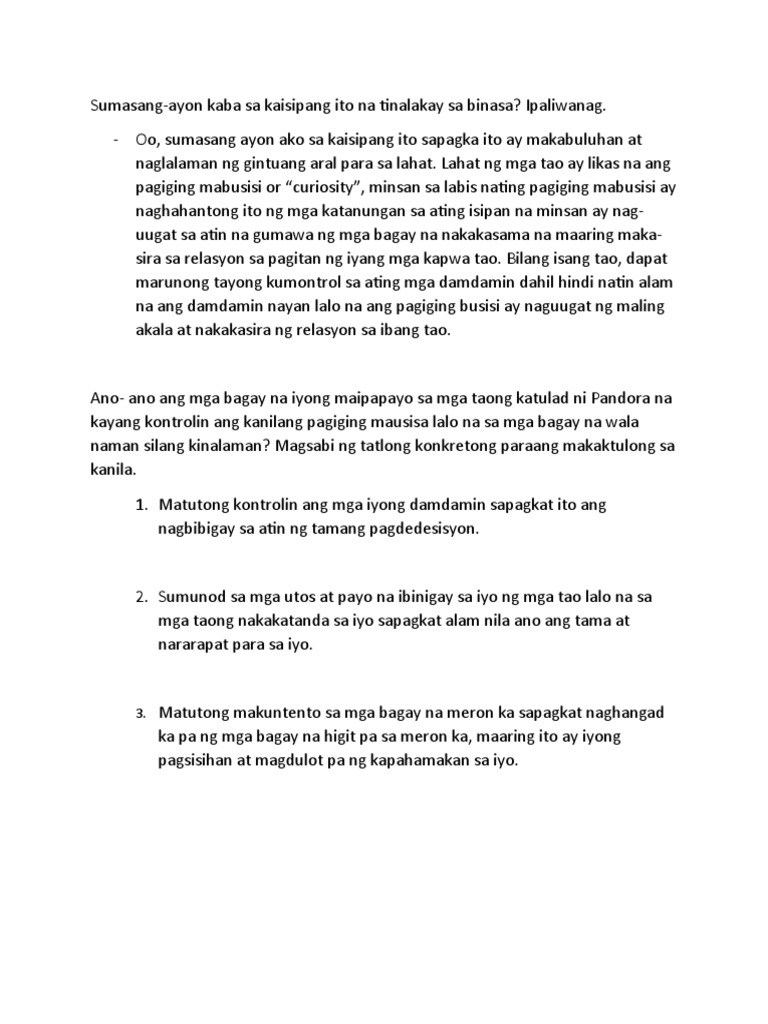 Filipino 10-Asynchronous | PDF