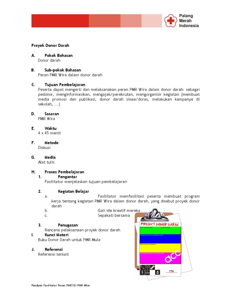 Panduan Fasilitator Peran PMR DD-PMR Wira | PDF