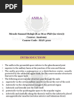 The Axilla Region - Borders - Contents - TeachMeAnatomy | PDF | Arm ...