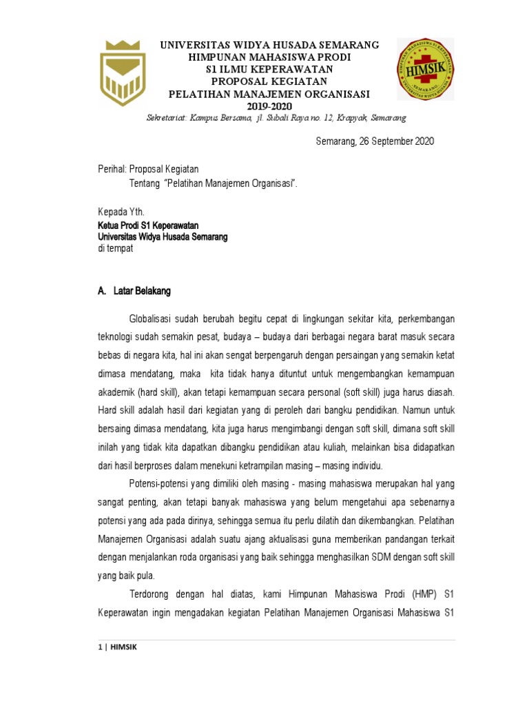 Proposal PMO 1 | PDF