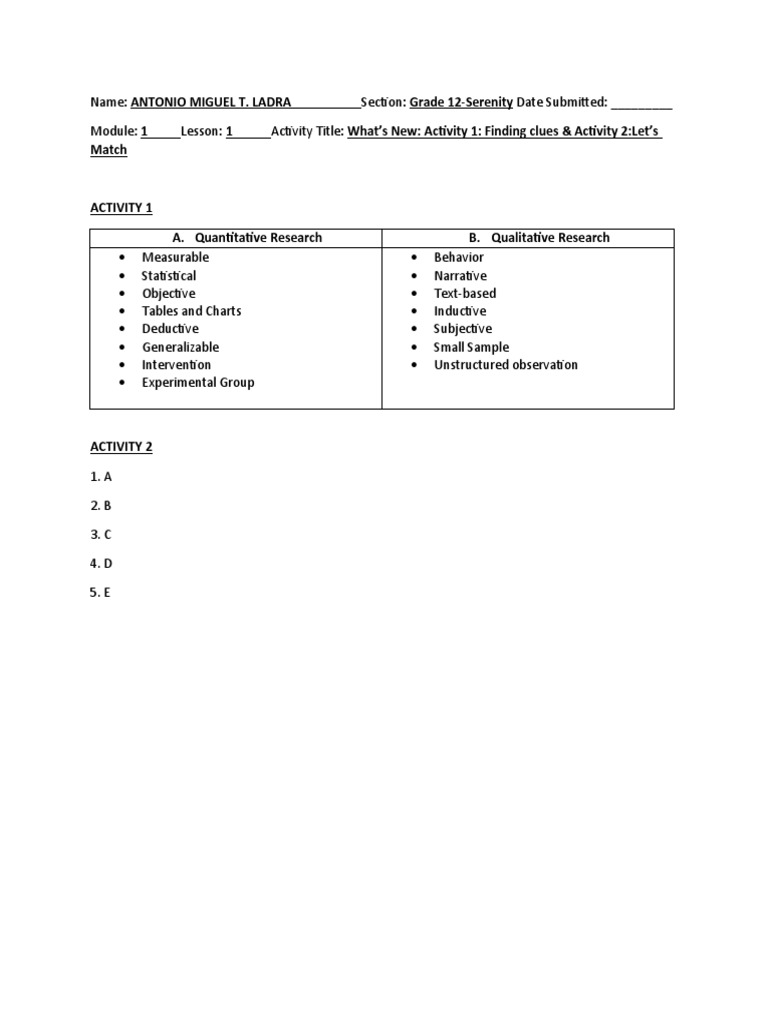 Grade 12 Research Activity Guide | PDF | Computers