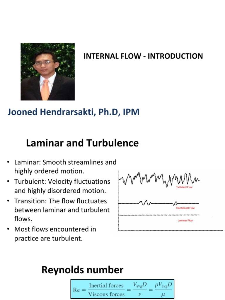 INTERNAL FLOW - AN INTRODUCTION TO LAMINAR AND TURBULENT FLOWS | PDF ...