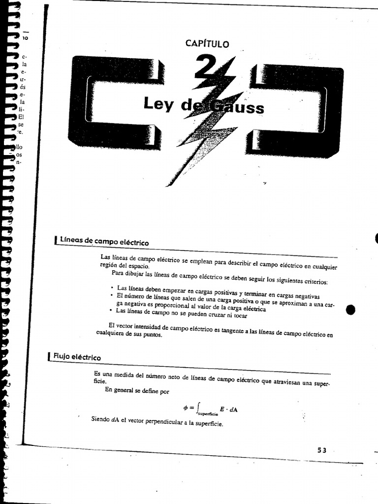 Ley de Gauss - Ejercicios | PDF