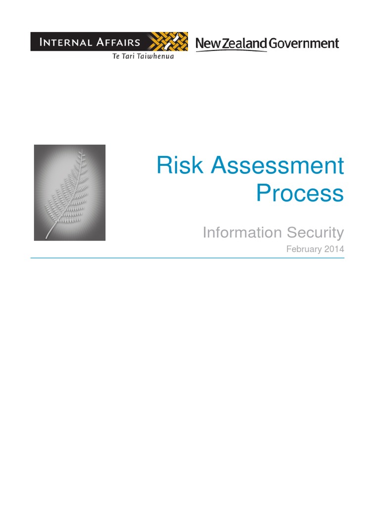 Risk Assessment Process: Information Security | PDF | Information ...
