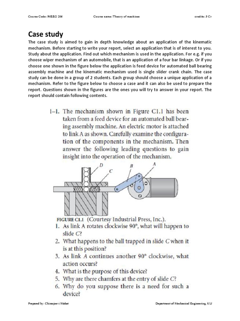 Case Study - Description PDF | PDF