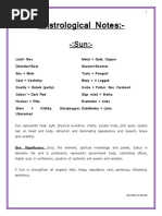 Planetary Associations | PDF | Planets In Astrology | Astrology