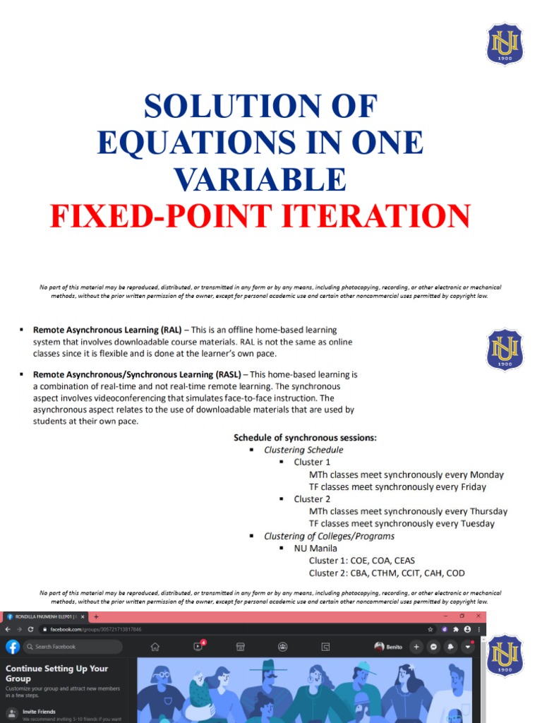 Fixed-Point Iteration | PDF