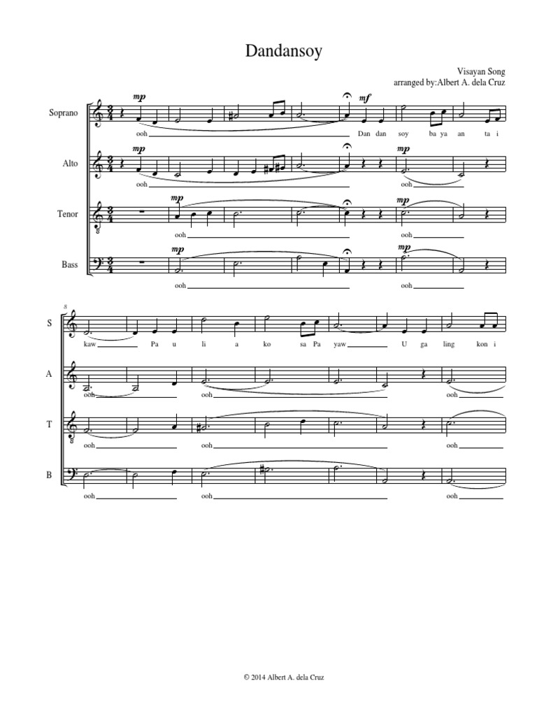 Dandansoy-Satb PDF | PDF