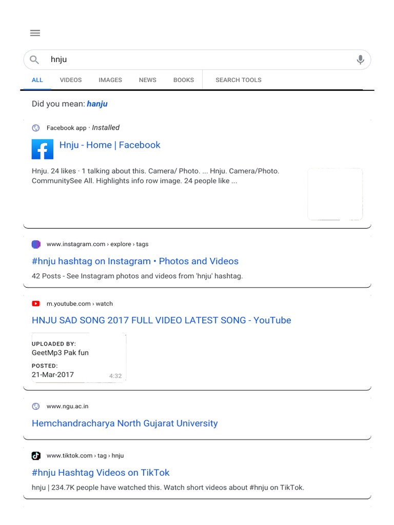 HNJU: Exploring search results for an ambiguous term | PDF