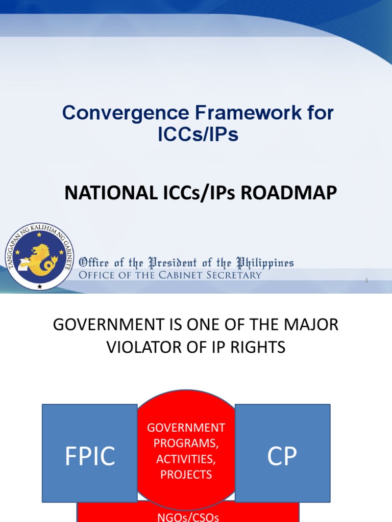 ICCs - IPs Roadmap - OCS Initiative | PDF | Poverty Reduction | Policy