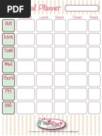 Weekly Planner Template: February Edition | PDF