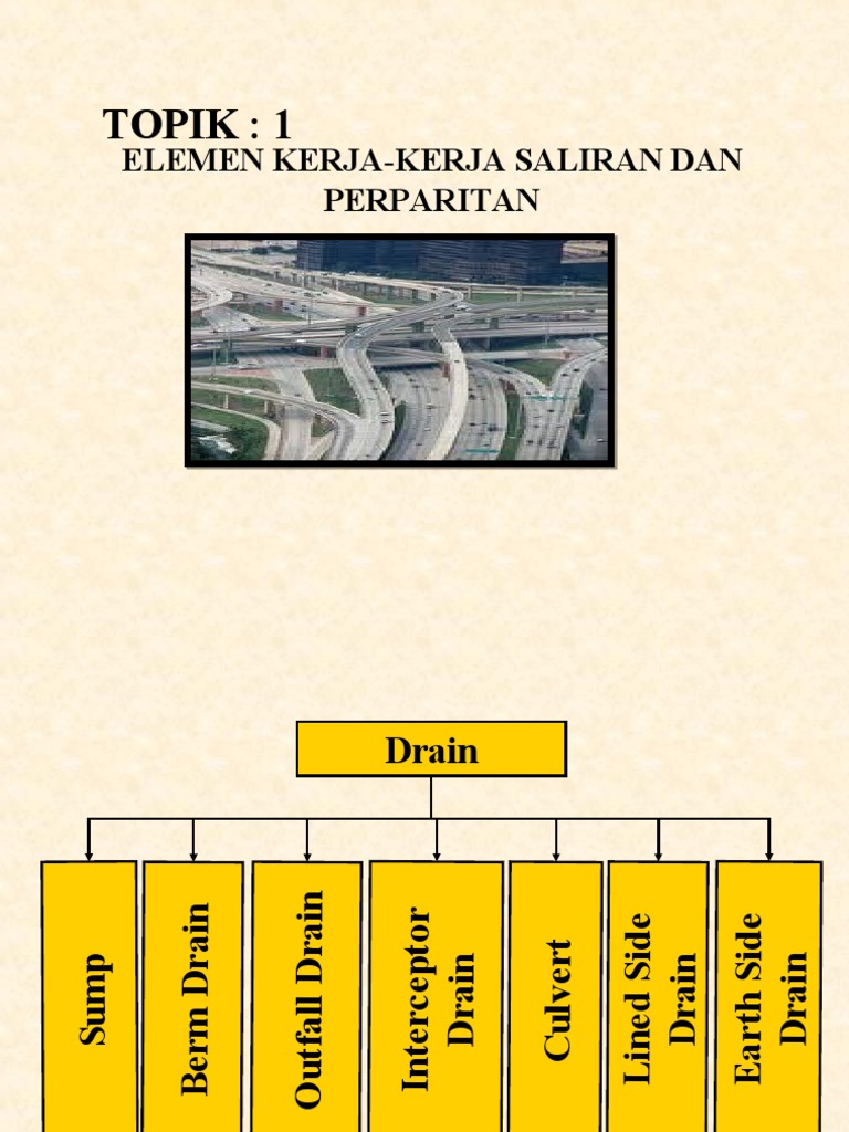 Elemen Kerja2 Perparitan Dan Saliran | PDF