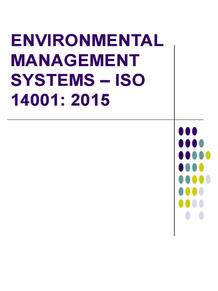 Iso 14001 Ems | PDF | Waste | Pollution