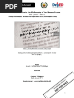 Grade-11-Philo - Q1 Mod 2 Method of Philospphizing v3 | PDF | Truth | Reason
