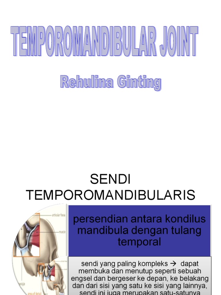 Modul 1, Biologi Oral-Temporomandibular Joint (TMJ) | PDF