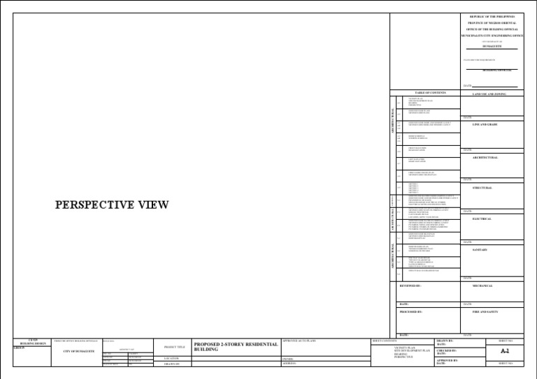 Titleblock Model 1 | PDF | Buildings And Structures | Structural ...