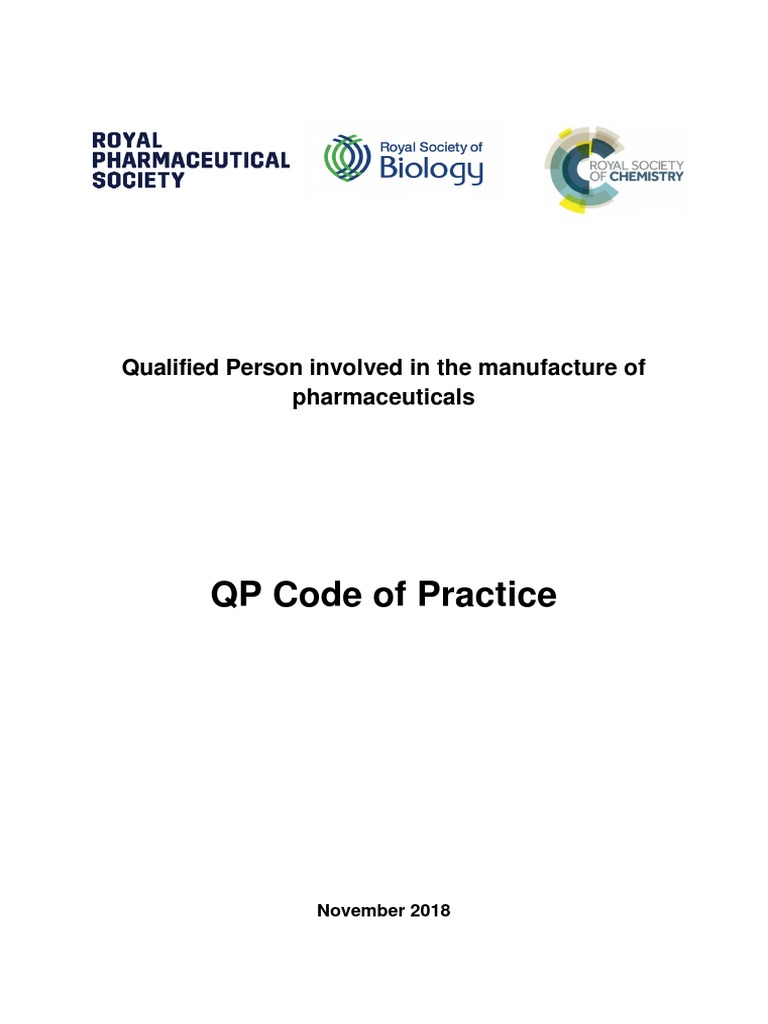 QP Code of Practice 2018 UK | PDF | Clinical Trial | Government