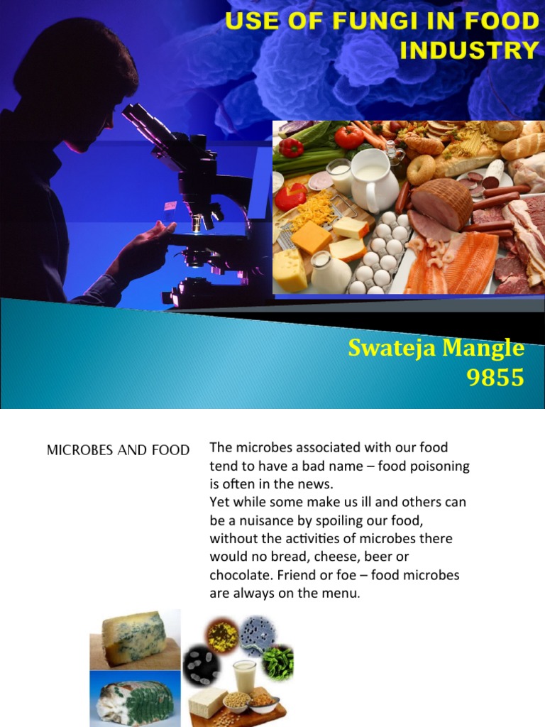Use of Fungi in Food Industry | PDF | Yeast | Microorganism
