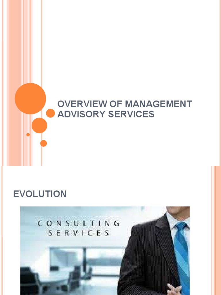 Overview of Management Advisory Services | PDF | Certified Public ...