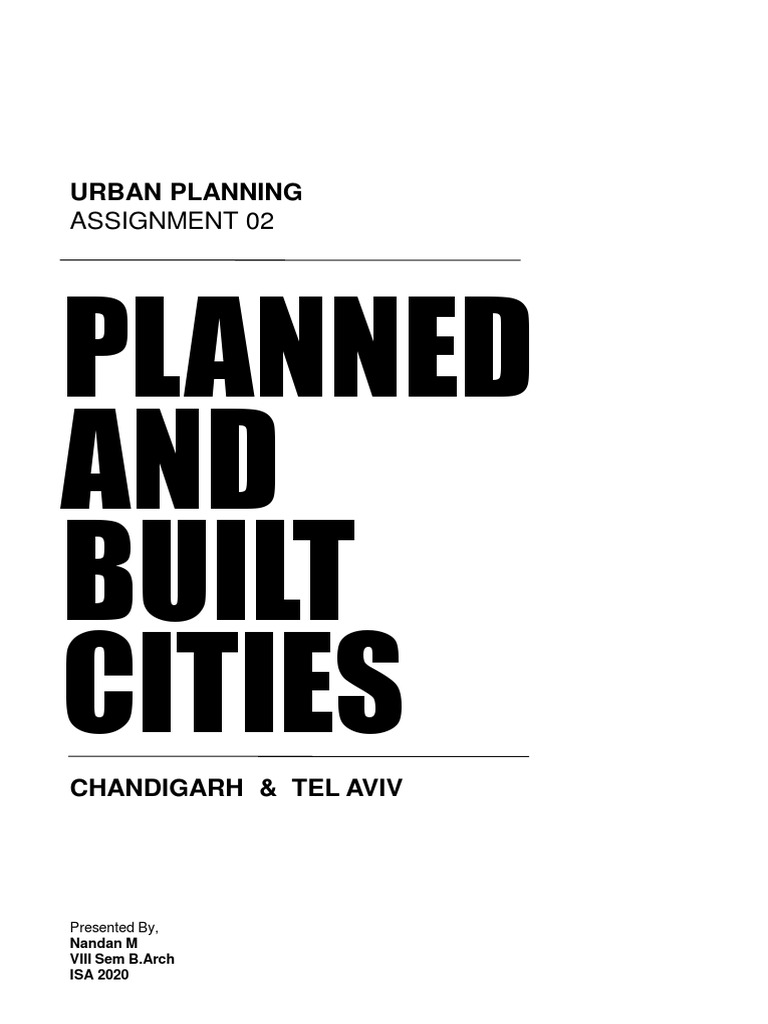 URBAN PLANNING Research | PDF | Transport | Nature