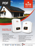Polycab Solar Inverters for Rooftops | PDF