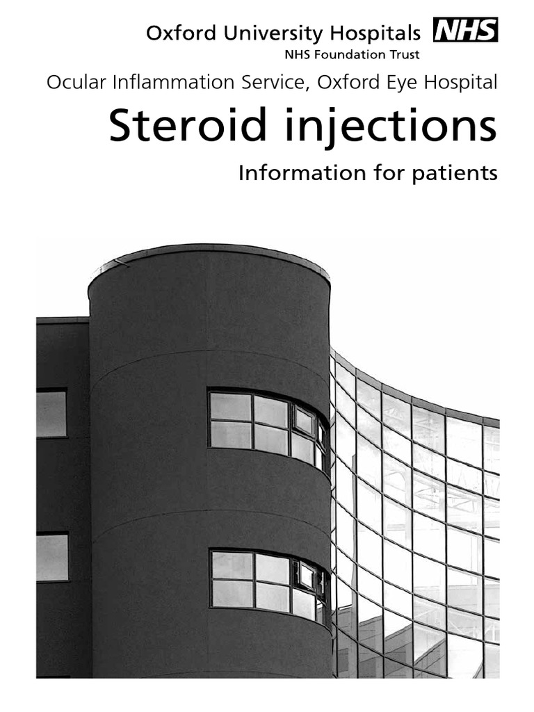 Steroid Injections: Ocular Inflammation Service, Oxford Eye Hospital ...