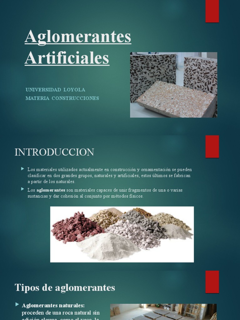 2-Aglomerantes Artificiales Ceramicas en Construccion | PDF | Loseta ...