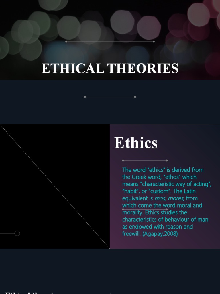 Ethical Theories | PDF | Relativism | Objectivity (Philosophy)