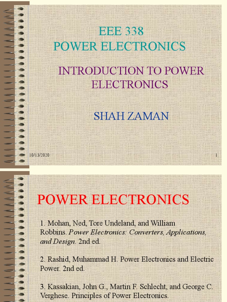 EEE 338 Power Electronics | Download Free PDF | Power Electronics | Rectifier