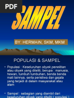 Rumus Sampel Taro Yamane dan Contoh | PDF | Metode & Bahan Ajar