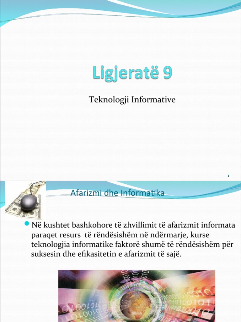 Ligjerata 9 | PDF