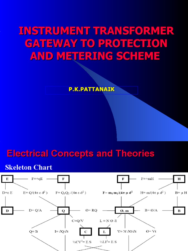 Instrument Transformer Gateway To Protection and Metering Scheme | PDF ...