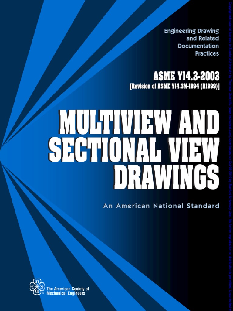 Multiview and Sectional View Drawings | Download Free PDF | Geometry ...