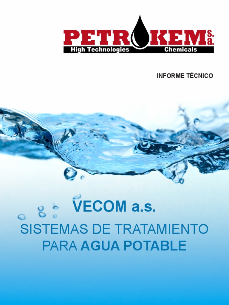 Vecom - Tratamiento Agua Potable | PDF | Agua potable | Recursos hídricos