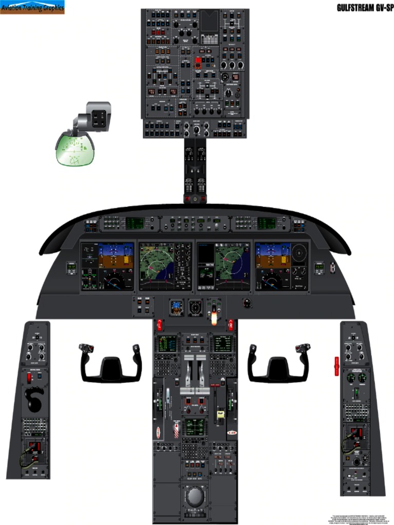 Gulfstream GV SP Cockpit Layout | PDF